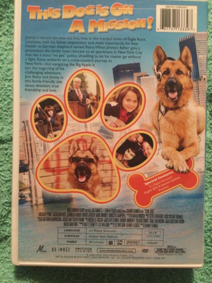 Cool Dog DVD - Cameron Ten Napel,Jackson Pace,Christa Campbell ...