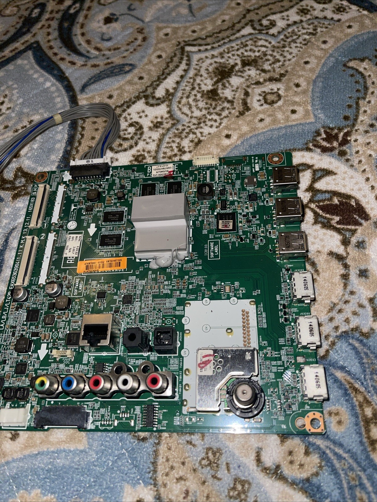 LG TV 55UK6300PUE MAIN CIRCUIT BOARD WIFI MODULE AND POWER BUTTON | eBay