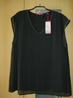 s.Oliver Damen Bluse mit Untertop, Shirt, Gr. 42, Neu | eBay.de