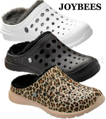 NEW! WOMENS JOYBEES COZY LINED CLOG! JOYBEES CLOG WITH REMOVABLE LINER ...