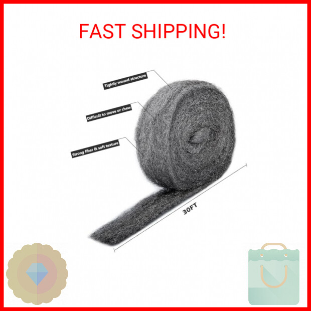 Steel Wool Roll – 30Ft Coarse Wire Fabric DIY Rodent Barrier | eBay