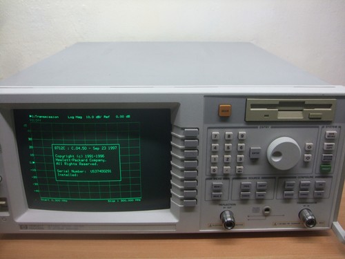 HP 8712C RF NETWORK ANALYZER 300kHz-1.3GHz | eBay