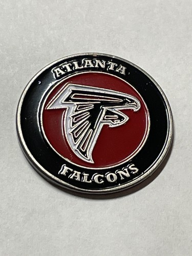 Atlanta Falcons NFL 1" Double-Sided Coin Style Golf Marker - A Beauty ...