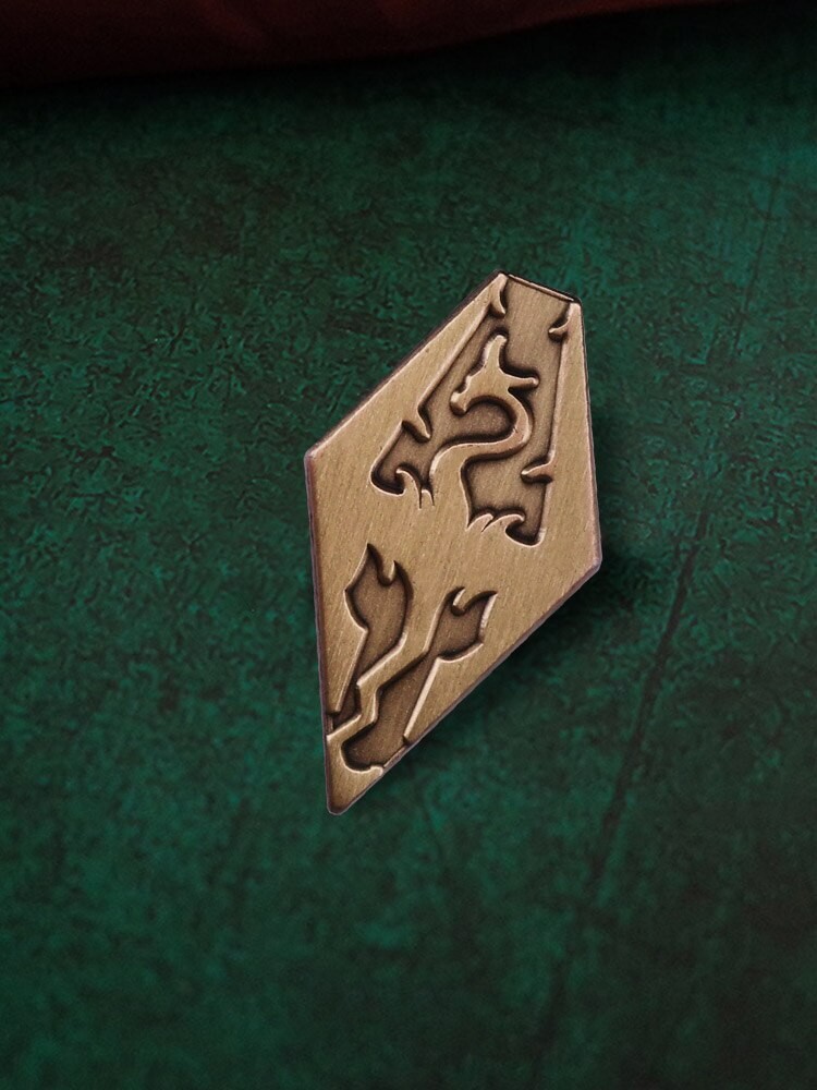 Symbole De Skyrim Elder Scrolls Skyrim Dragonborn Symbol Embroidered