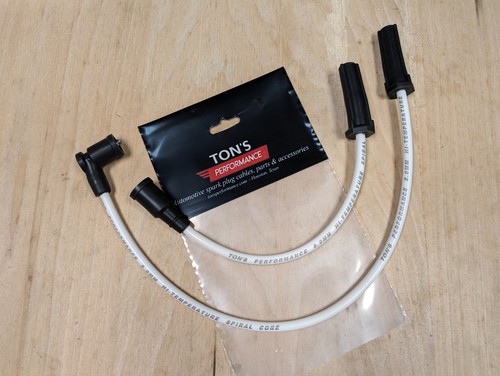 Ton's Performance 8mm White Spark plug wires for 2008+ Victory ...