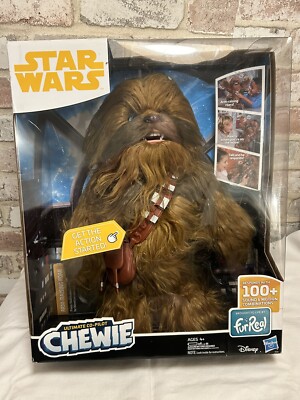 Hasbro Star Wars Chewie Chewbacca Wookie Sounds FurReal | eBay