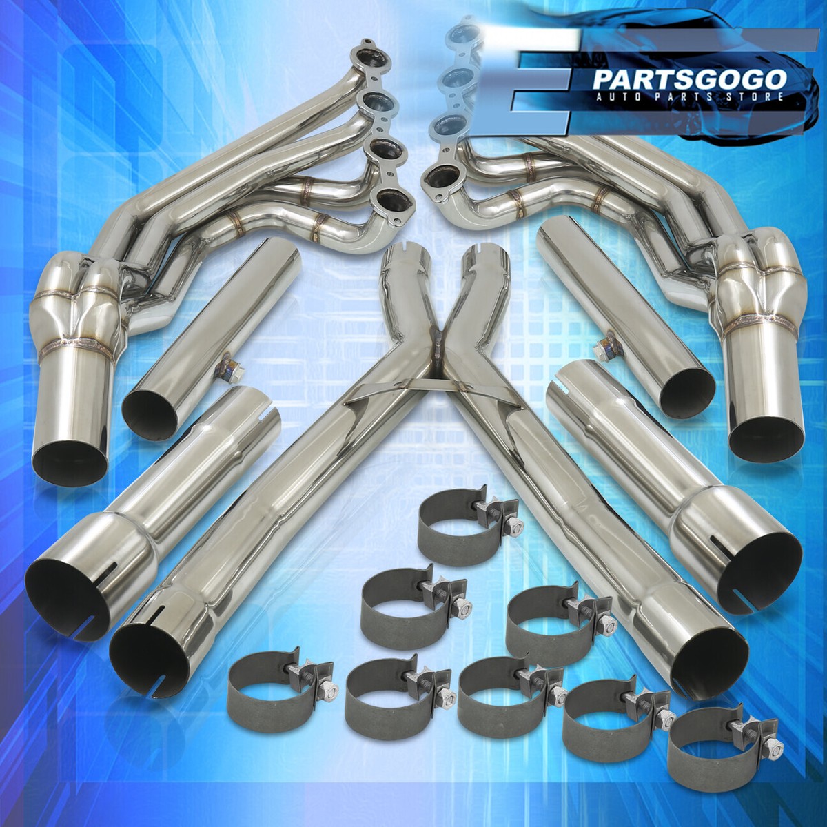 Corvette C6 Exhaust Header Stainless Steel Exhaust Header Manifold For ...