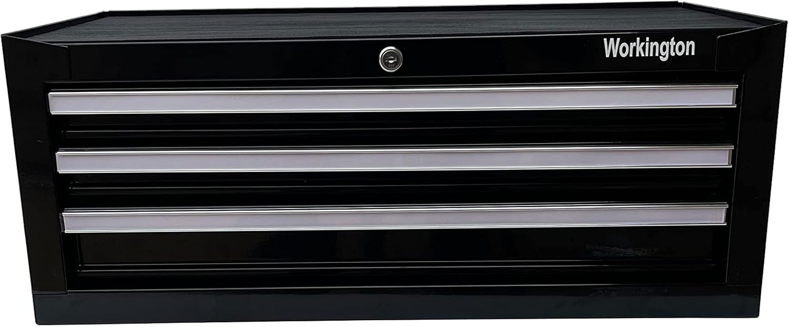 Industrial 3 Drawers Portable Metal Intermediate Box, 26" Middle Tool ...