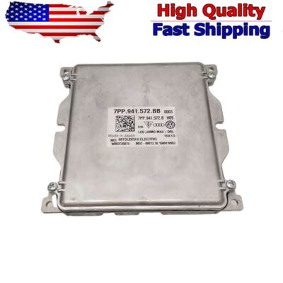 Headlight Unit Led Module Ballast for Porsche 95861838500 7PP941572BB ...