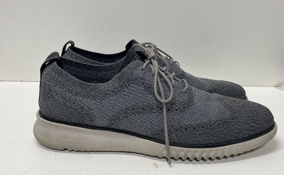 Cole Haan Gray Solid Oxford Athletic Shoes Men 15 | eBay