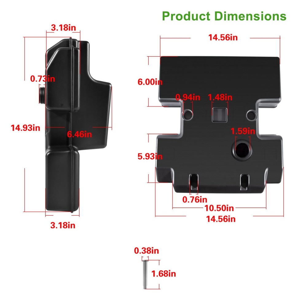 yourour 157103 Gas Fuel Tank Replacement Fits for Craftsman, Husqvarna ...