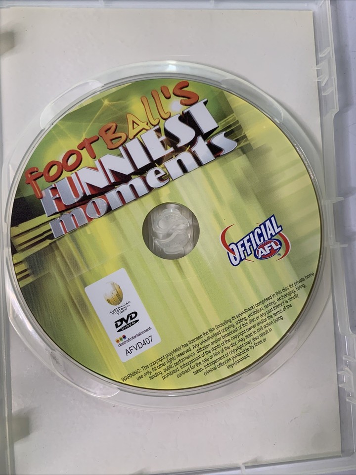 VFL AFL Football's Funniest Moments (DVD) Sam Kekovich All Regions | eBay