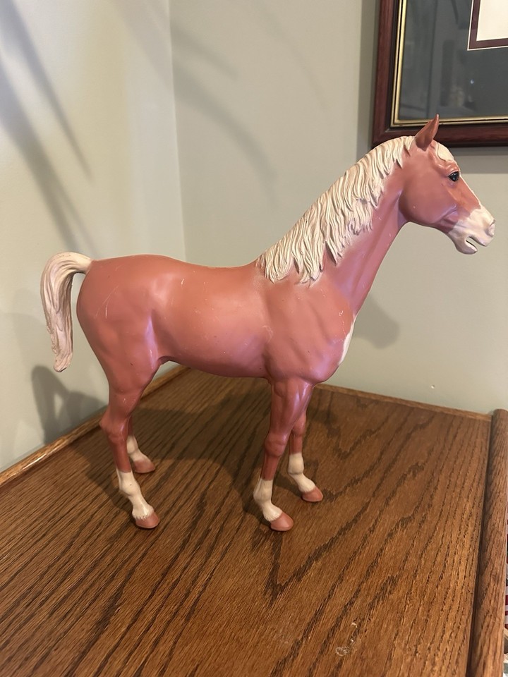 Vintage 1960s Louis Marx Thunderbolt, Johnny West Horse With Wheels | eBay