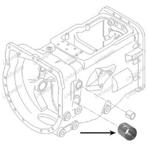 180801M1 Massey Ferguson 35 50 65 135 150 165 175 180 Brake Cross Shaft ...