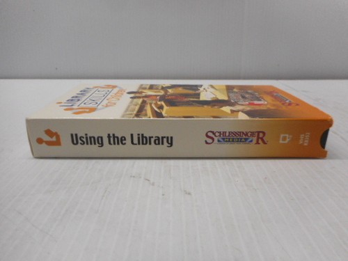 Schlessinger Media Library Skills For Children Using The Library VHS ...