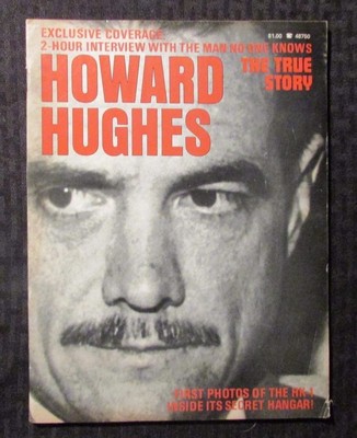 1972 HOWARD HUGHES La Véritable Histoire Magazine Par Don Dwiggins VG 4 ...