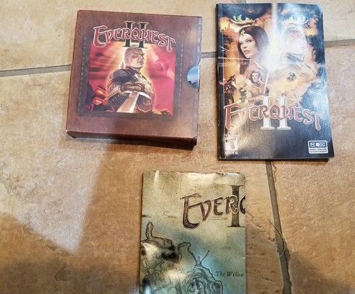 Everquest II 2 PC CD-ROM 10 Disc Set With Box With key 814582402820| eBay