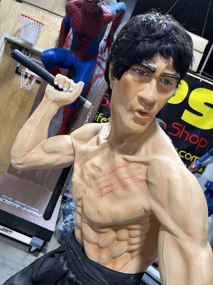 Life Size Bruce Lee 1:1 Full Size Statue | eBay