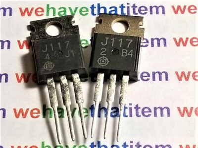 2SJ117 / J117 / MOSFET / TO220 / 2 PIECES (qzty) | eBay