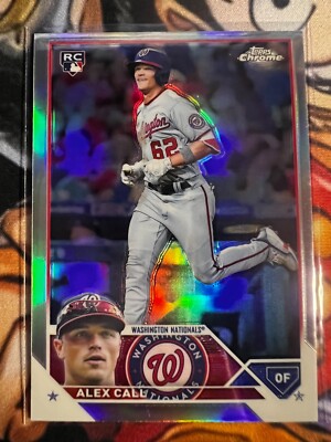 2023 Topps Chrome Baseball #187 Alex Call Refractor RC Rookie Card | eBay