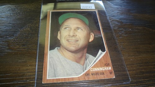 1962 TOPPS # 195 JOE CUNNINGHAM BASEBALL CARD | eBay