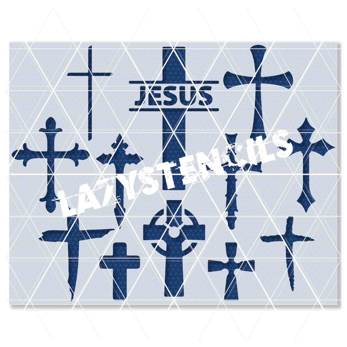 Jesus Christ Stencil