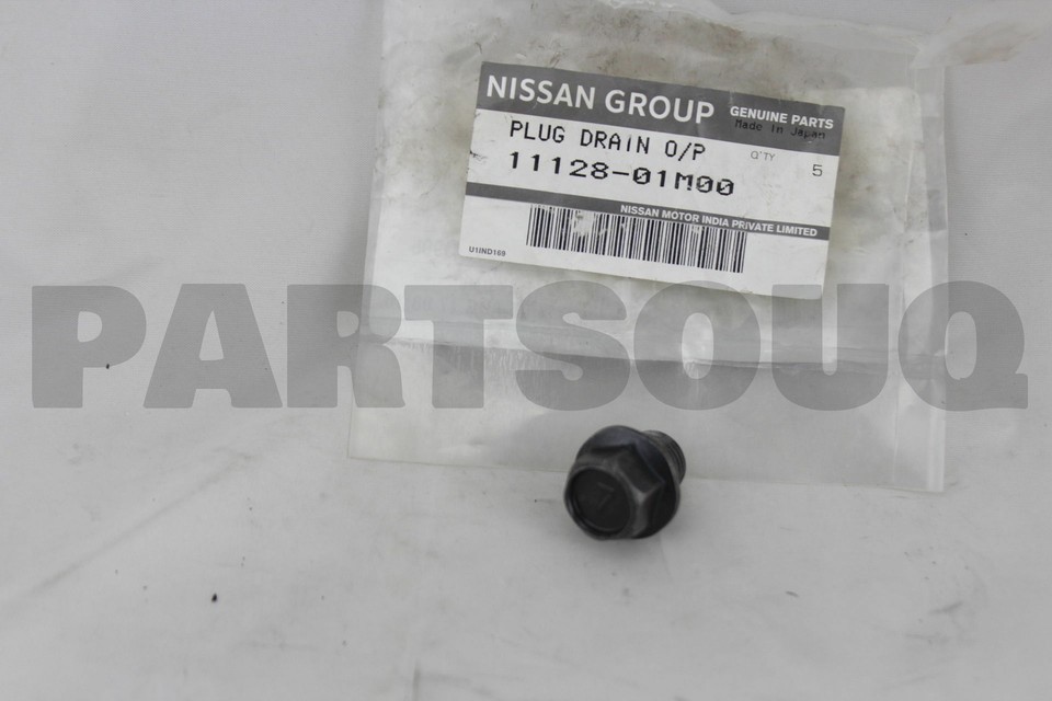 1112801M00 Genuine Nissan PLUG 11128-01M00 | eBay