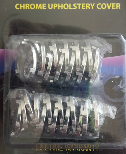 25 x Chrome plastic Upholstery button covers. Suits most Kenworth's | eBay