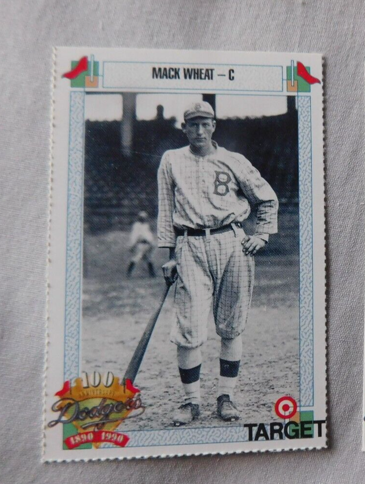 1990 Target Dodgers 100th Anniversary SGA #848-1105 Baseball Card Pick ...