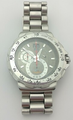 Tag Heuer Men's INDY 500 CAH101A Chronograph Formula 1 Quartz Watch | eBay