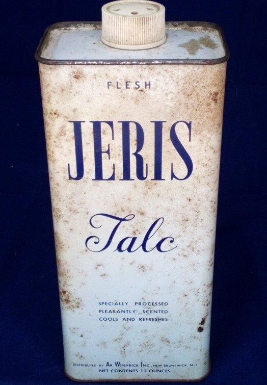 Vintage 11 Oz. Jeris Fresh Barber Shop Talc Powder Tin Can (empty) | eBay