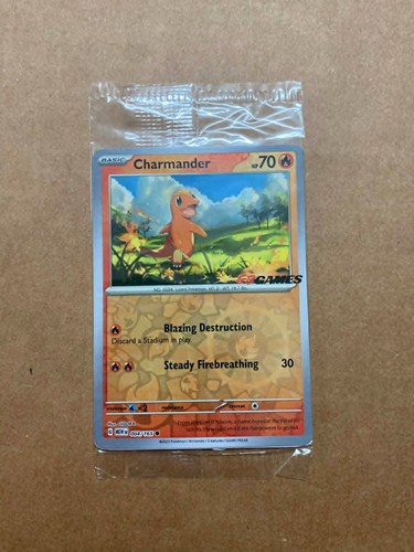 Pokemon Charmander 004/165 EBgames Promo Sealed | eBay Australia