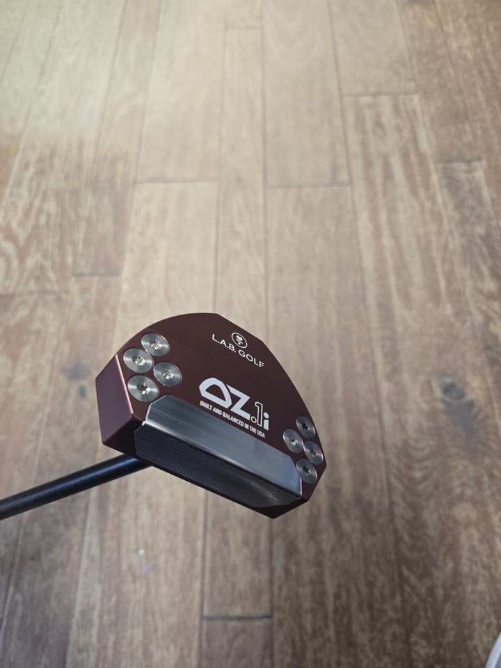 LAB GOLF OZ1 Counterbalance Putter - 38" / 70 Degree Lie Cappuccino ...