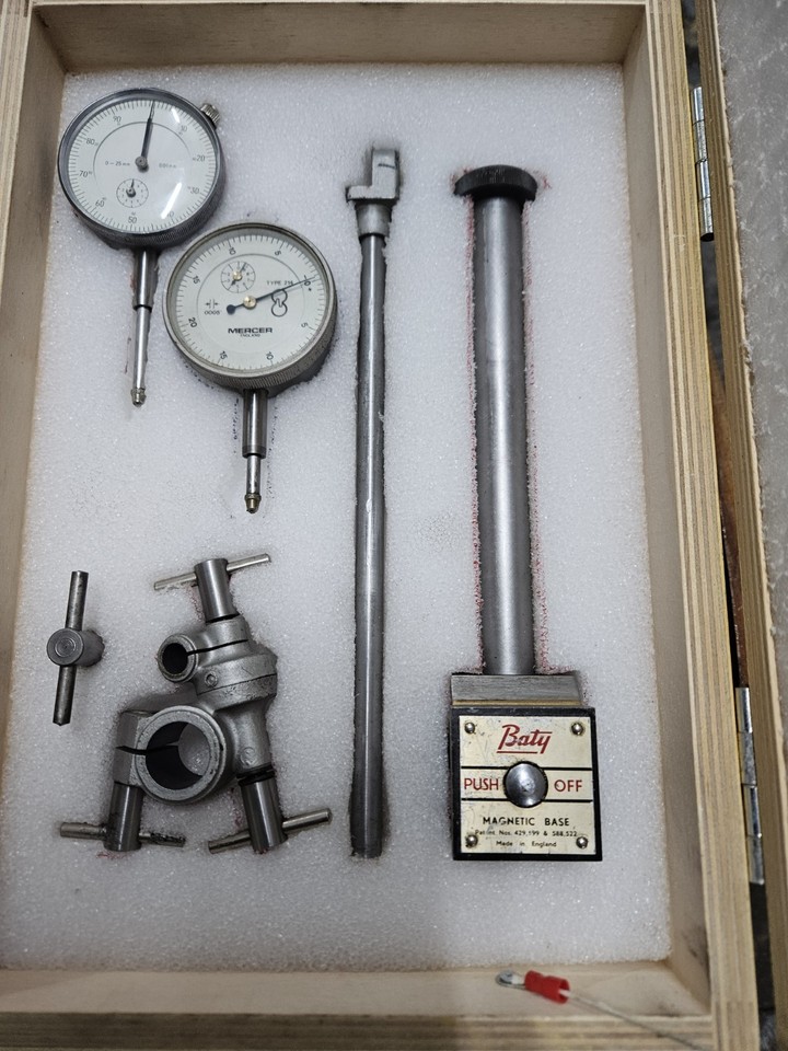 DTI Magnetic Base Plus Dial Gauge Test Indicator Clocks Tool Set | eBay UK