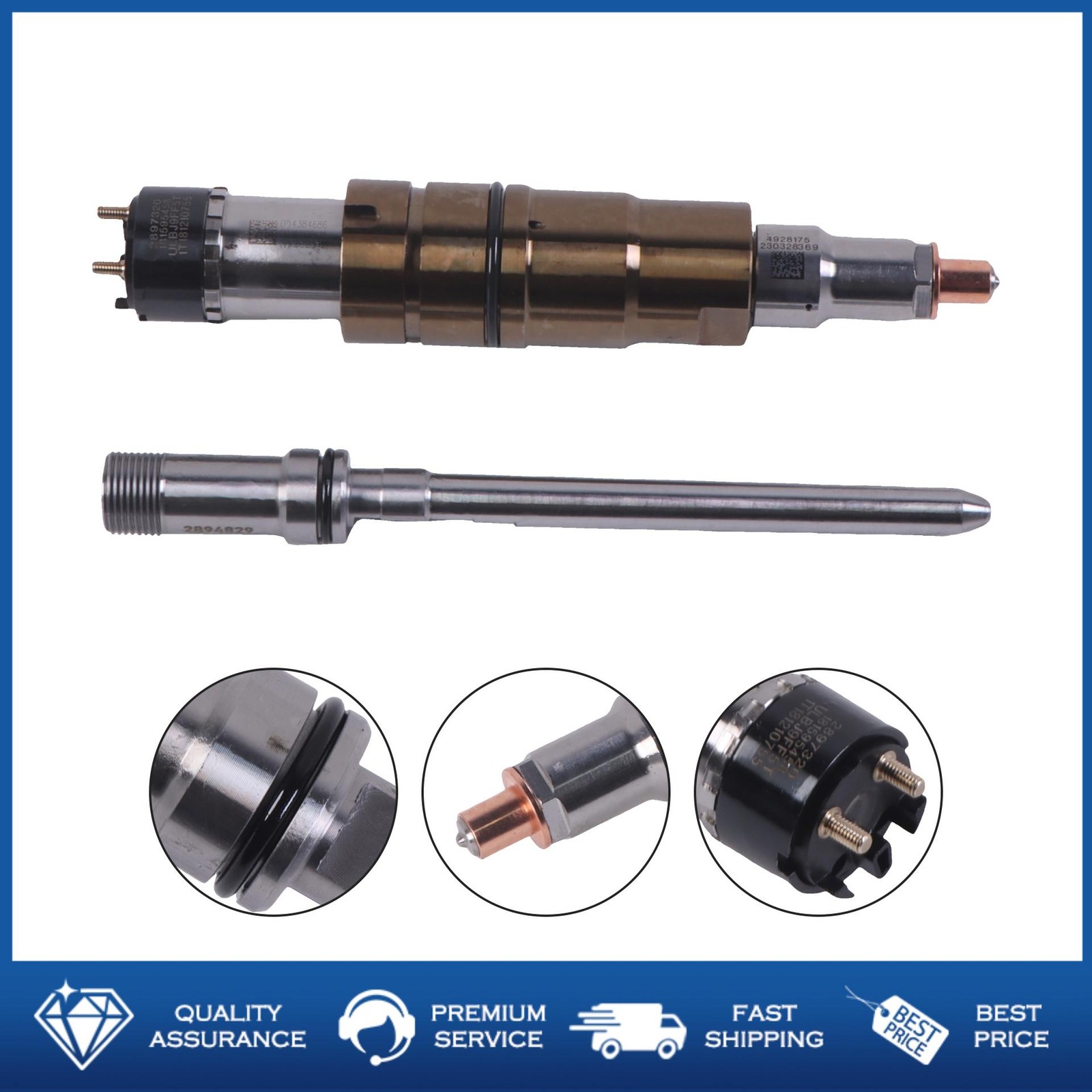 NEW INJECTOR 2897320 5579419 2897320PX 5579419PX For CUMMINS ISX15 ...