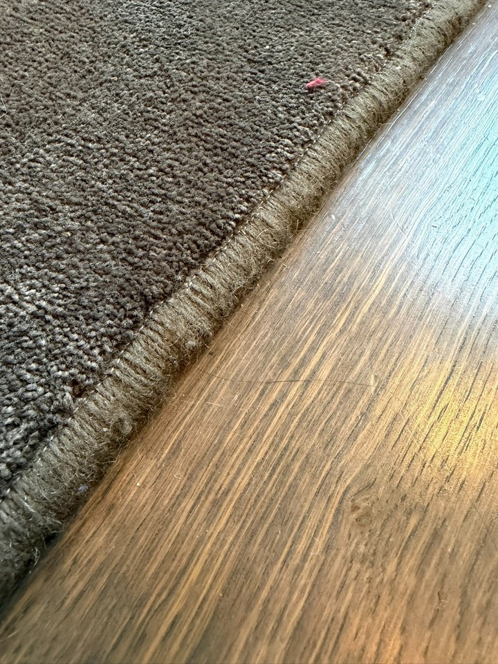 Large Custom Taupe Rug / Carpet - 340cm x 300cm | eBay UK