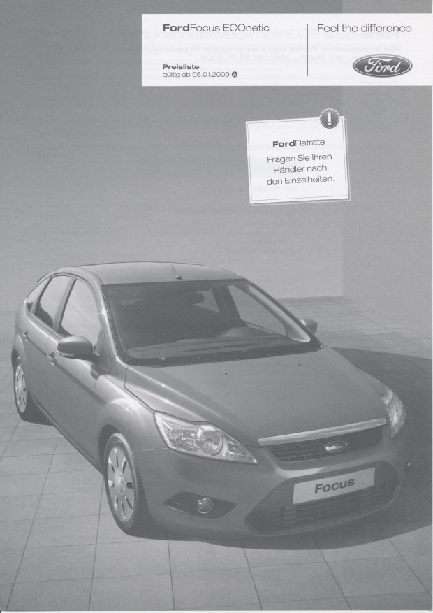 Ford - Focus - ECOnetic - Preisliste - 01/2009 - Deutsch - nl ...