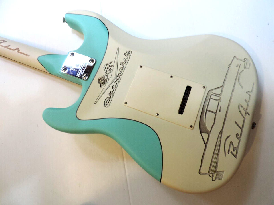 FENDER STRATOCASTER 57 CHEVY BEL AIR DDCC CUSTOM PRE ORDER TRIBUTE ...