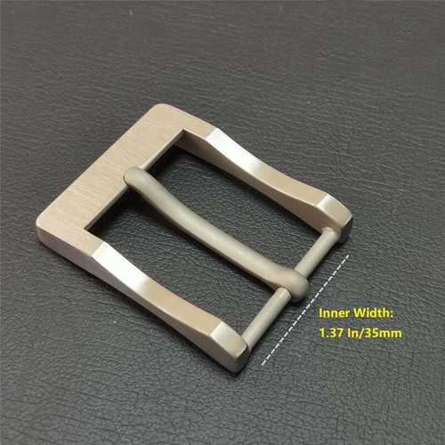 Pure Titanium Belt Buckle Single Prong Square Replacement Buckle for ...