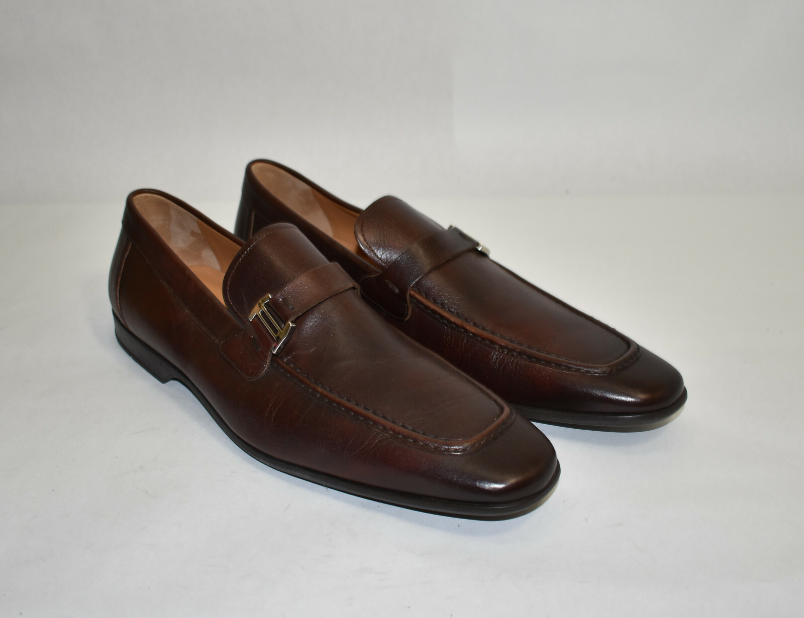 New! Magnanni 'Lino' Loafer Tabaco Brown Size 10 M 15061 | eBay