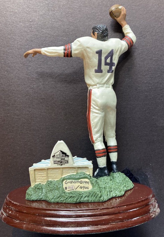 Numbered, Limited Ed Otto Grahm Statue by Vince Costello's NFL H of F ...