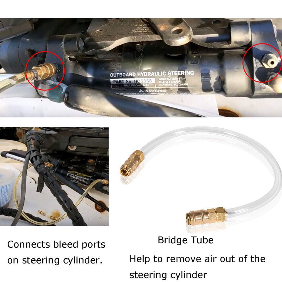 Boat Bleed Kit Filler Kit For Seastar Hydraulic Steering Systems ...