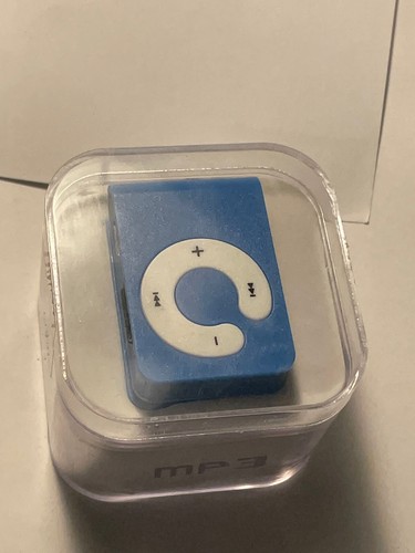 Brand new, unopened box - MP3 player Blue Multimedia Player, USB Flash ...