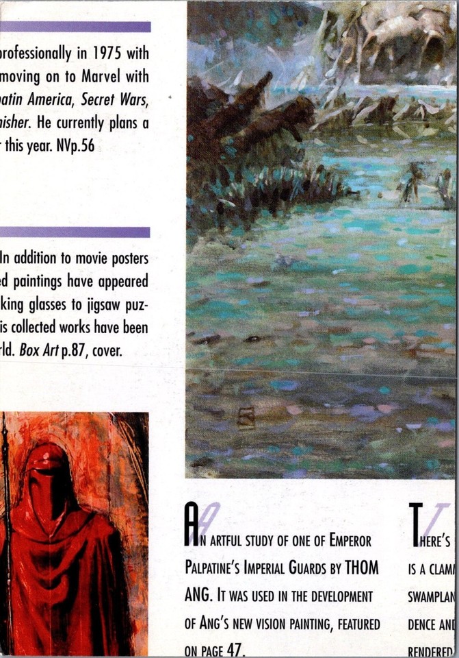 EMPIRE STRIKES BACK Movie Spain Magazine Clipping 6" x 4" Thin Paper ...