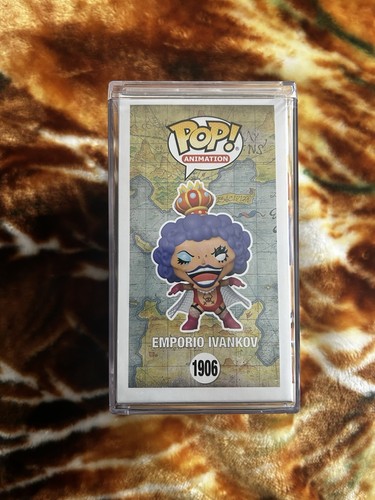 IN HAND EXCLUSIVE Emporio Ivankov WITH HARDSTACK One Piece Funko Pop ...