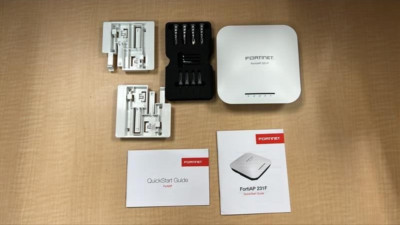 FORTINET FortiAP 231F 2x2 MU-MIMO Access Point Tri Radio (FAP-231F-A ...