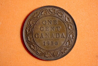 1920 Canada 1 Cent Bronze Coin #M18567 | eBay