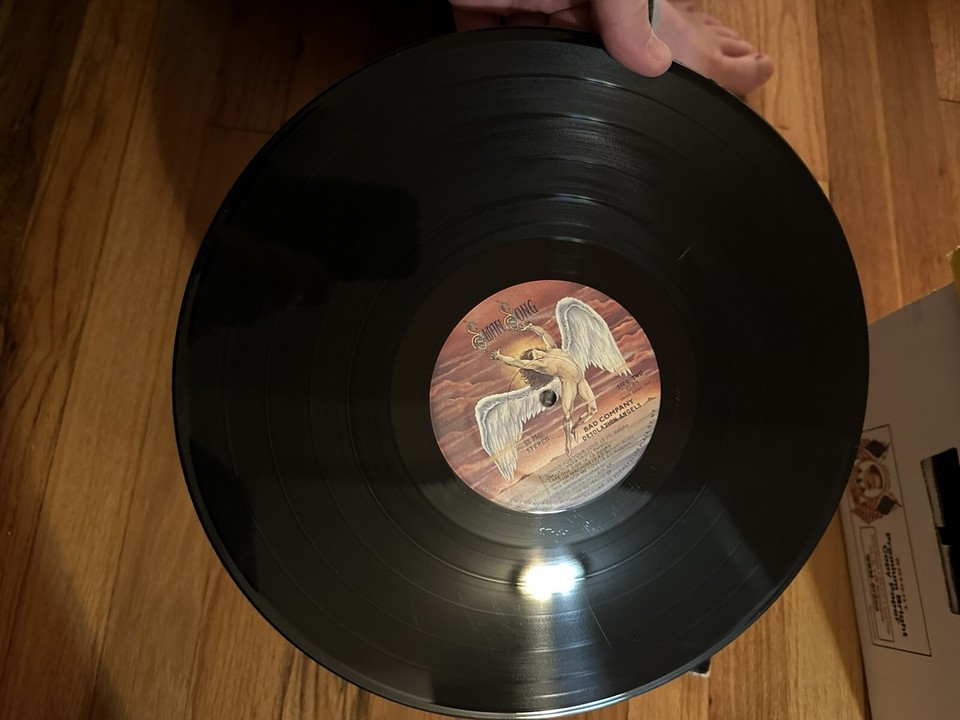 Bad Company - Bad Company Used Vinyl Record P34S 1st Pressing Orginal ...