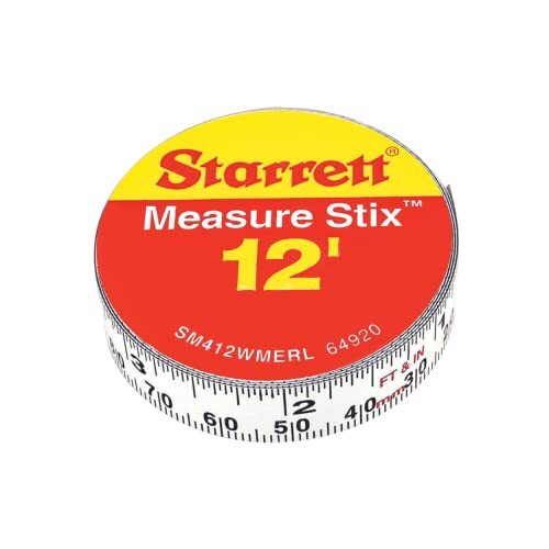 Tape Measure with Self-Adhesive Backing for Work Bench Drafting Table ...