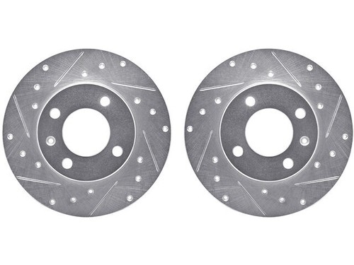 For 1982-1988 Volkswagen Quantum Brake Rotor Set Front Dynamic Friction ...